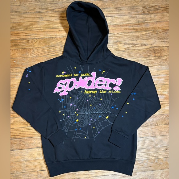 Sp5der | Shirts | Sp5der Worldwide X Young Thug Sp5der Pnk V2 Hoodie ...